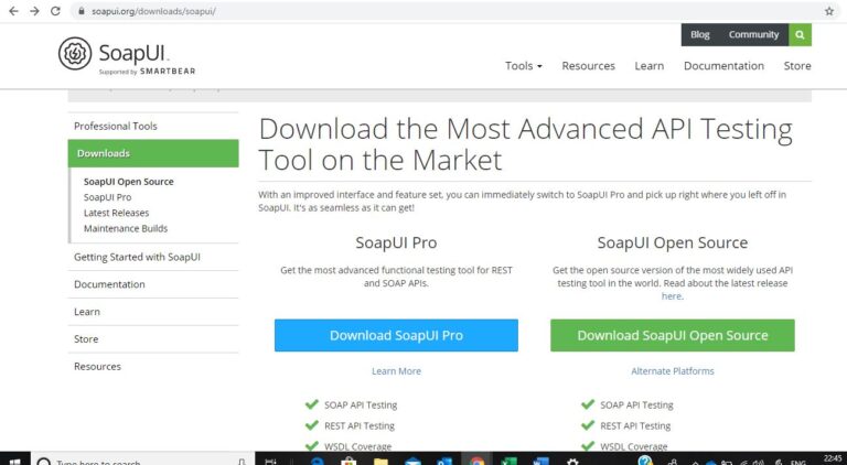 How To Install SoapUI in Windows Platform | SoapUI | code2test: Testing ...